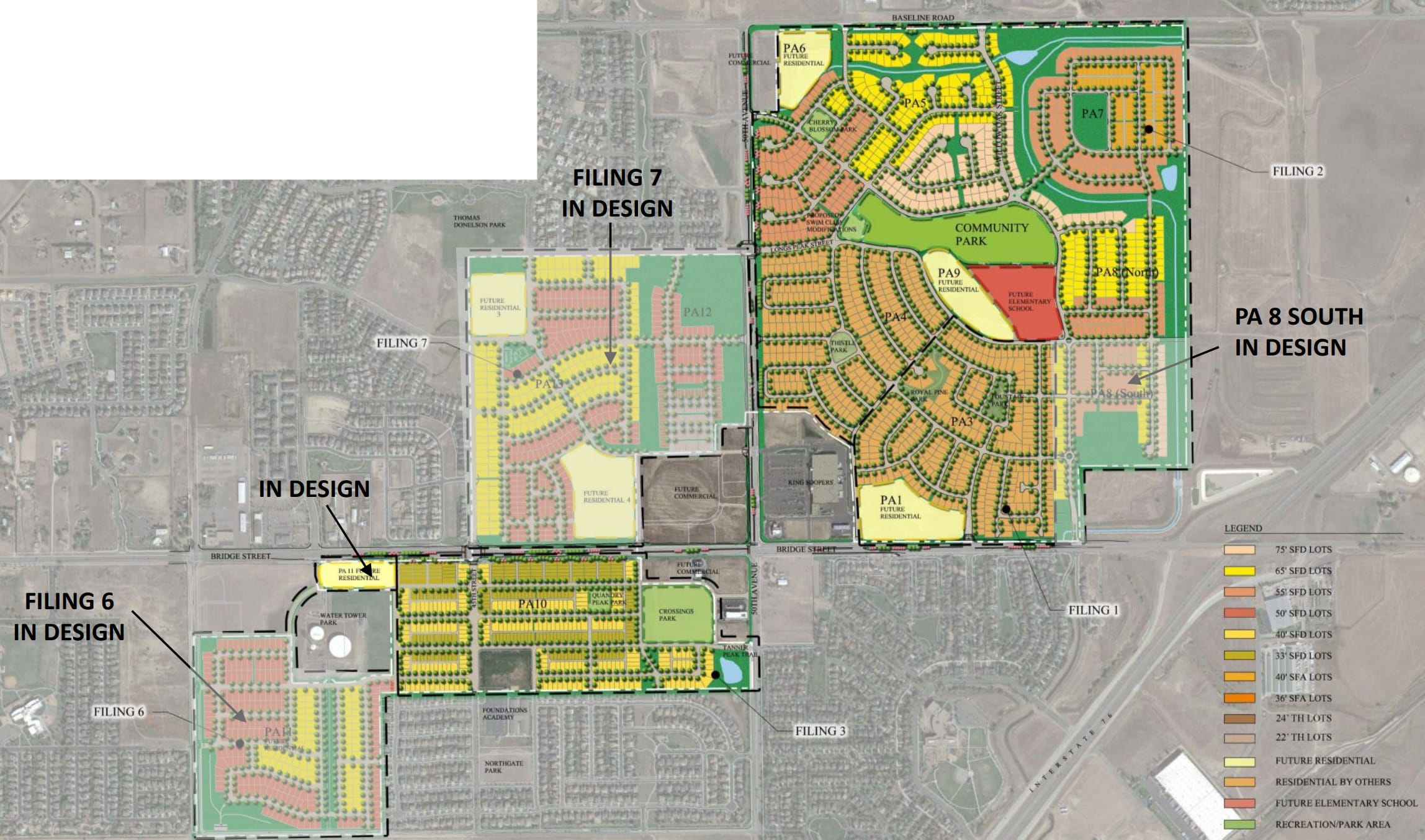 Brighton Crossings Boundary Map - Brighton Crossings Events